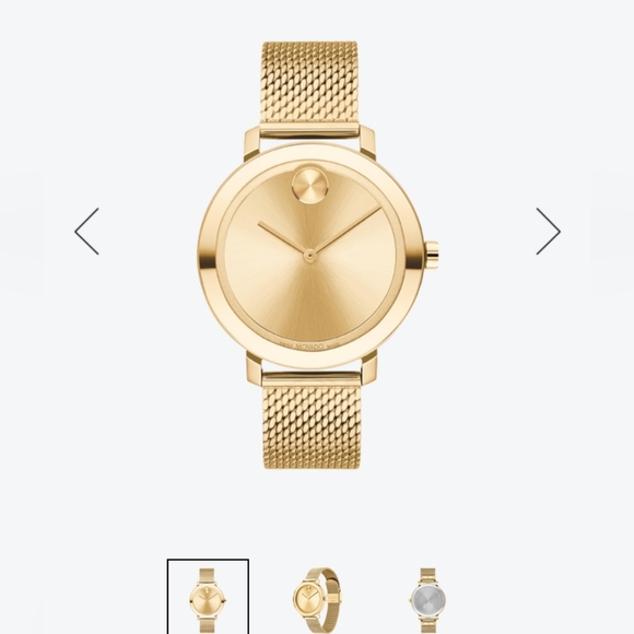 Movado | Accessories | Movado Bold Gold Watch | Poshmark